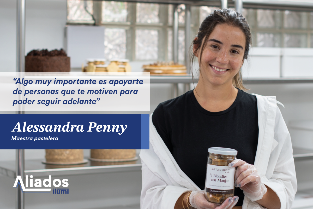 Alessandra Penny: ¿Cómo empezó su negocio de pastelería? – Ilumi Perú